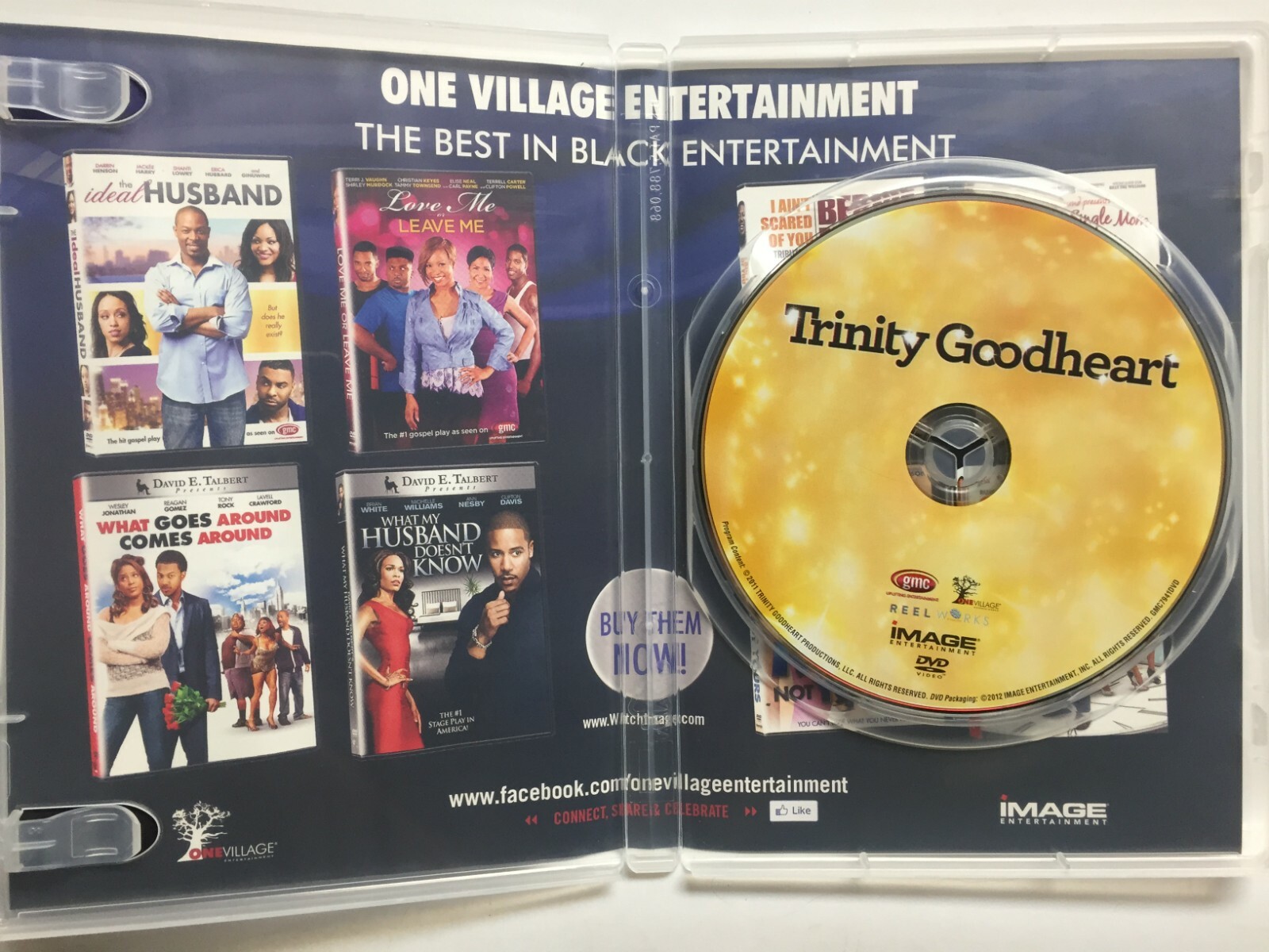 Trinity Goodheart (DVD,2012,Widescreen) Eric Benet,Not a Scratch! USA ...