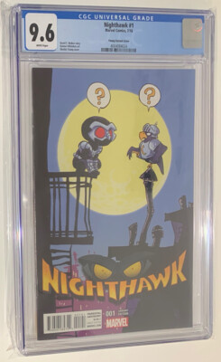 Marvel Nighthawk #1 Skottie Young Variant Cover Graded 9.6 CGC Comic | eBay
