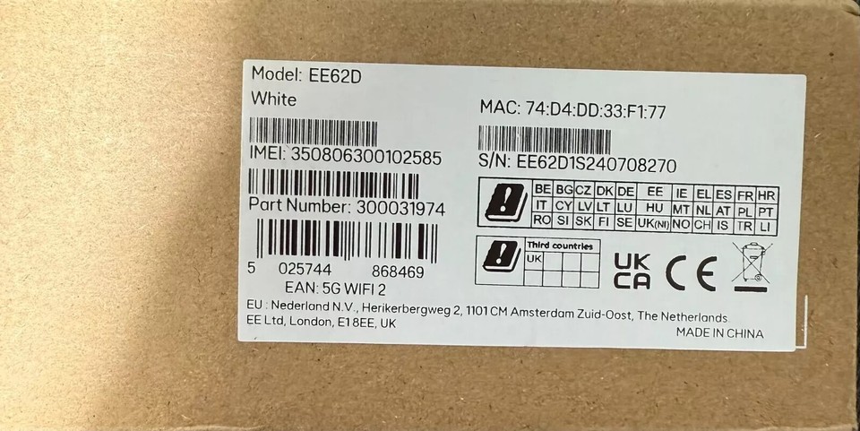 EE Unlocked 5G WiFi 2 EE62D Wireless Router White. UK SELLER | eBay UK