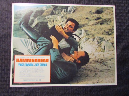 1968 HAMMERHEAD 14x11" Lobby Card #2 FVF Vince Edwards, Judy Geeson | eBay