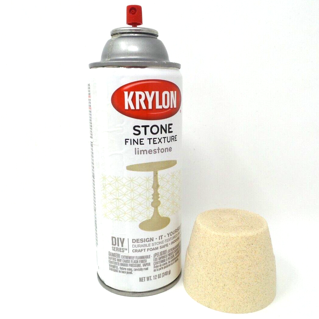 Krylon K03703000 Natural Stone Decorative Aerosol Limestone Finish for ...