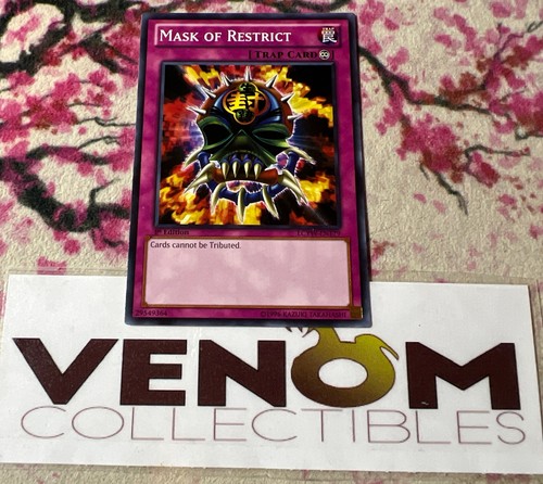 1x (VLP) - Mask of Restrict - LCYW-EN179 - Common - 1st Edition YuGiOh ...