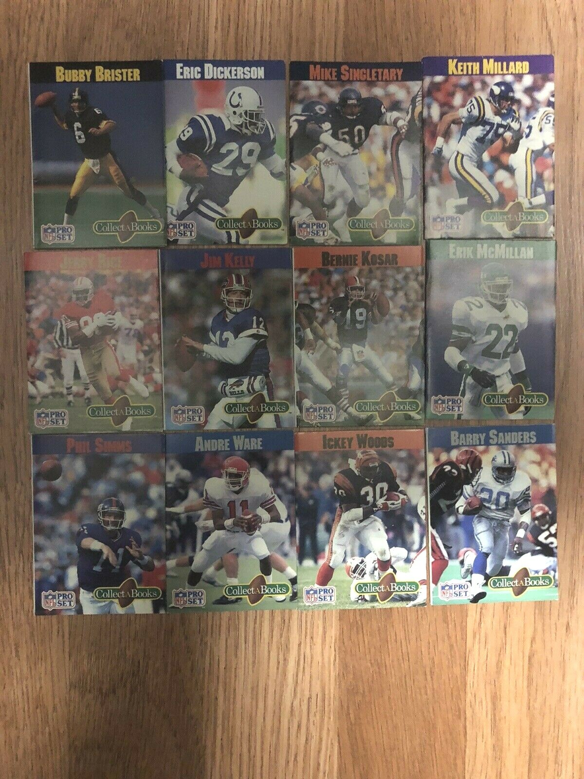 1990 NFL Pro Set Collect A Books - You Pick - Football | eBay