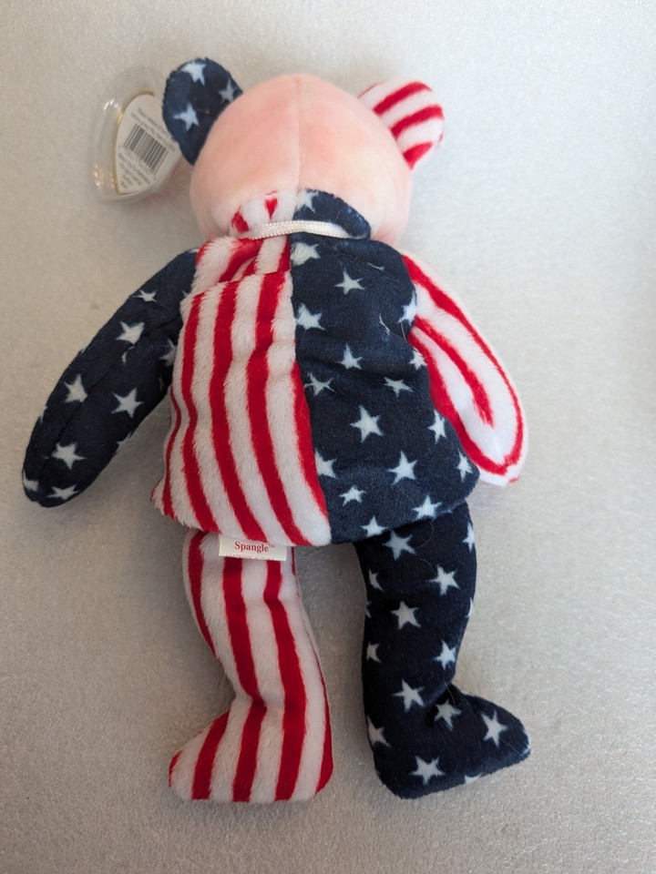 Ty Beanie Babies Patriotic Lot Sept 11th America Spangle Patriot Lefty ...
