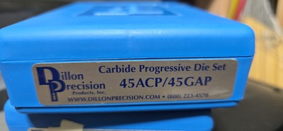 Dillon 45 ACP/45 Gap Die Set 609824210710| eBay