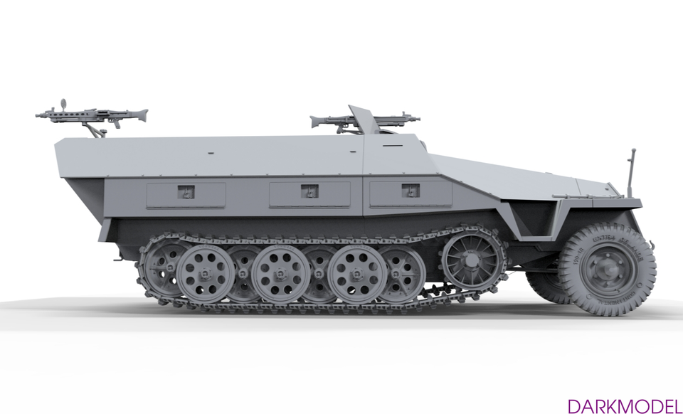 Border BT-041 1/35 Sd.Kfz.251/1 Ausf.D Plastic model | eBay UK