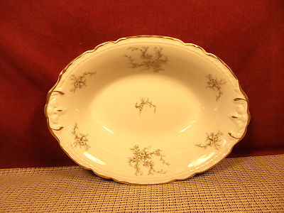 Vogue Fine China Susanna Pattern Oval Vegetable Bowl 10 1/8" | eBay