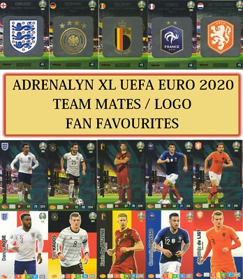 Panini Adrenalyn XL UEFA Euro 2020 Team Mates cards #244 - #387 | eBay