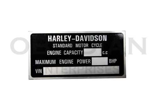 Customized Vintage Harley-Davidson Motorcycle Compatible Alloy Name ...