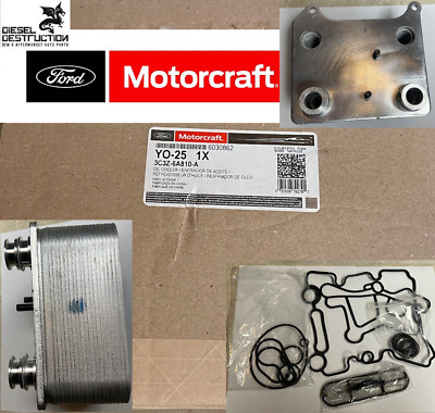 New OEM 3C3Z-6A642-CA FORD ENGINE OIL COOLER 03-08 6.0L Diesel Service ...