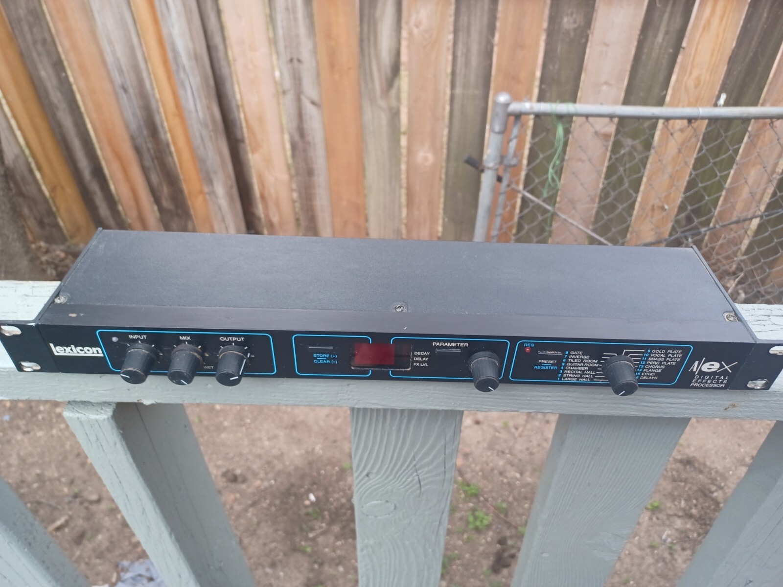 Lexicon ALEX Digital Effect Processor w/ Power Supply Tested & Working ...