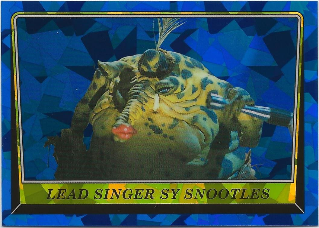 2023 Topps Chrome Sapphire Return of the Jedi LEAD SINGER SY SNOOTLES ...