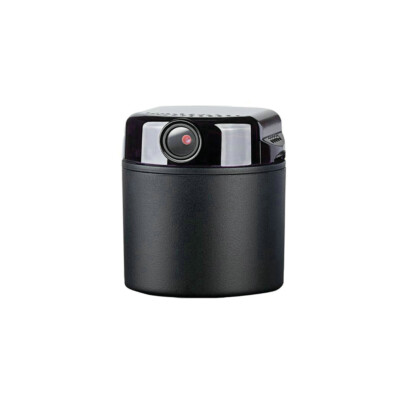 355° Rotation Mini Wifi Camera 1080P HD Battery Operated Black Wireless ...