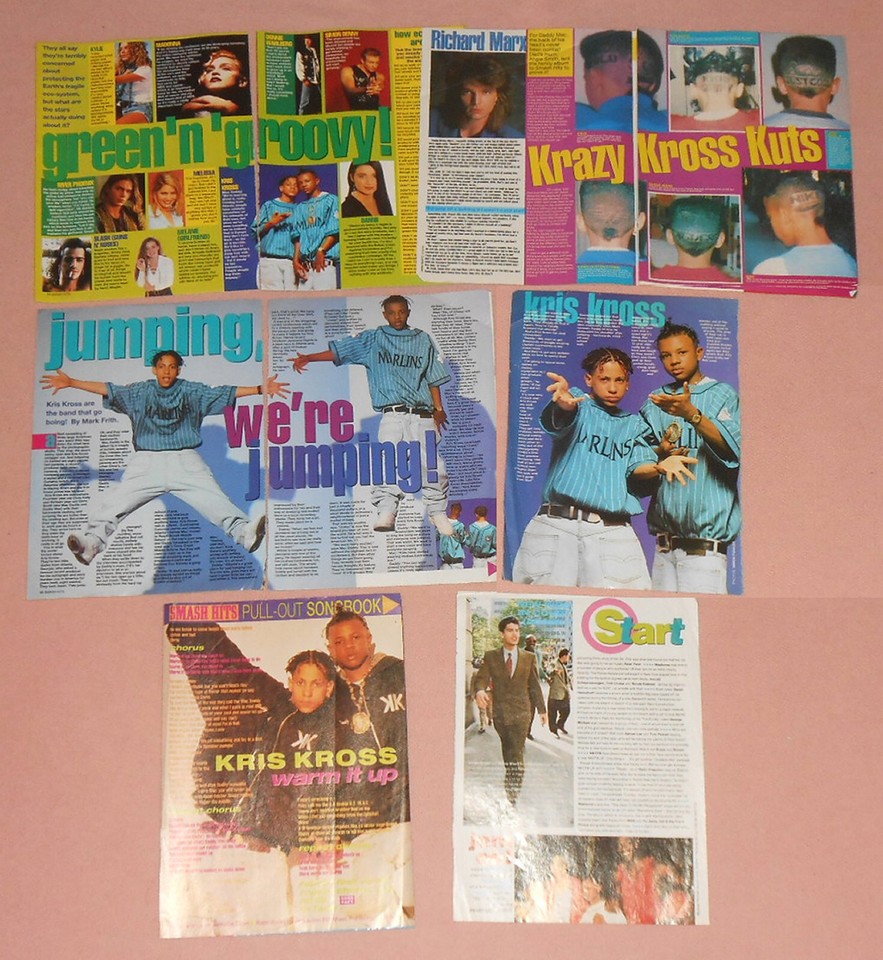 KRIS KROSS/Chris Smith Kelly - Aussie Articles/Clippings + 2 Pinup ...