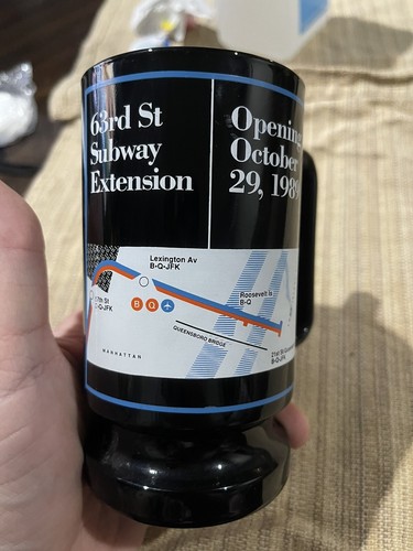 New York City Memorabilia: 63th Street Subway Extension Inauguration ...