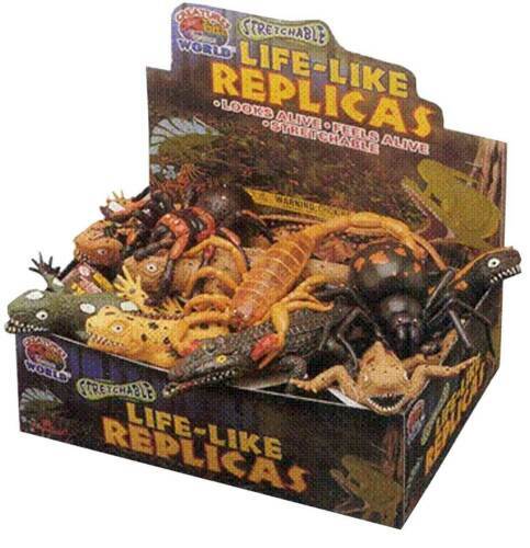 - Life-like Imperial Toy Squishy Lifelike Creatures Lizard Stretchable ...