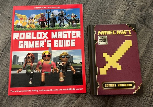 Roblox Master Gamer's Guide & Minecraft Combat Handbook Gaming Book ...