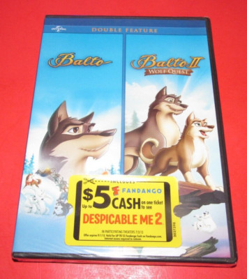 Balto - Balto II Wolf Quest - Double Feature (DVD) NEW Factory Sealed ...