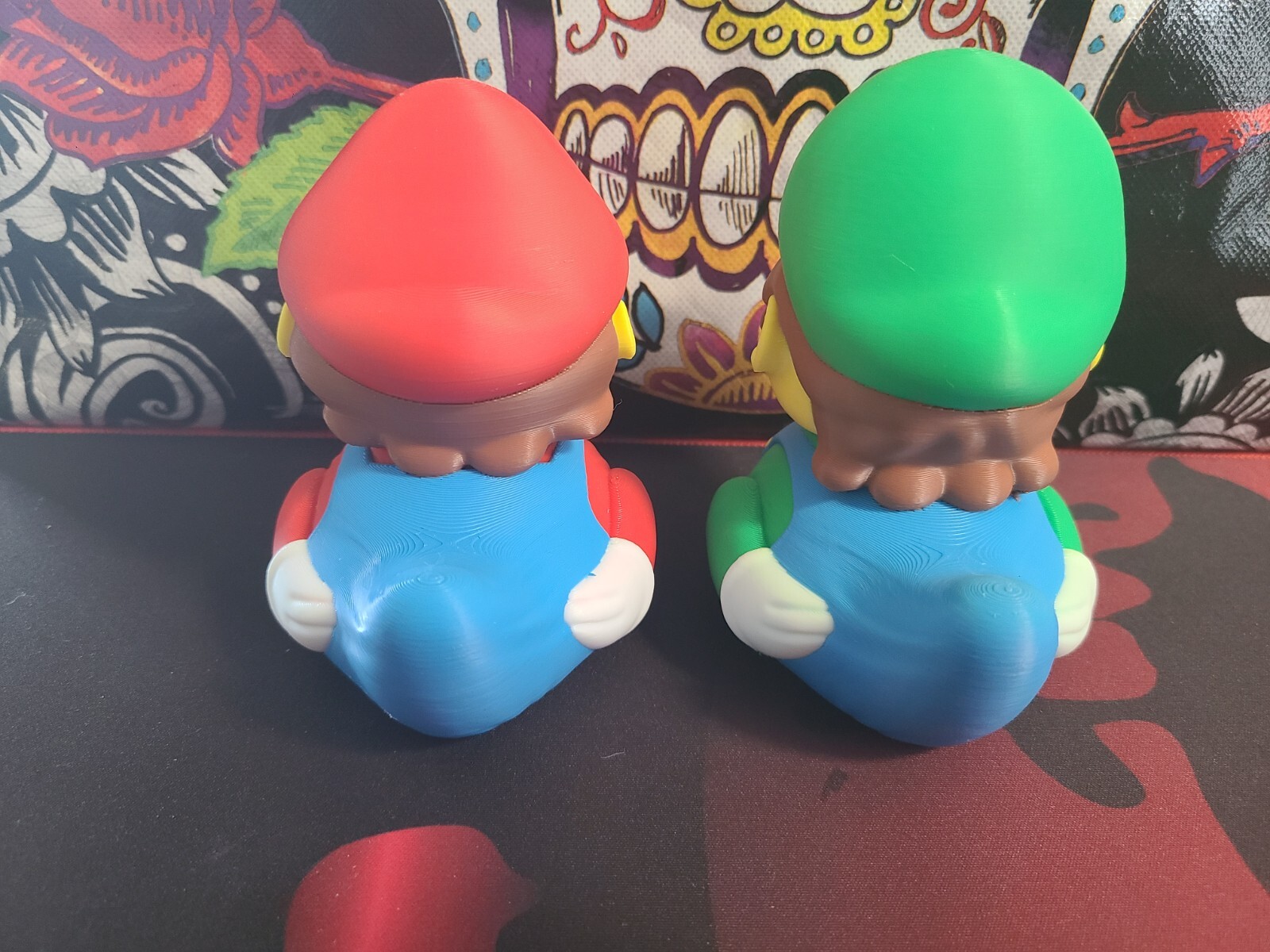 Nintendo Mario Luigi Duck Set 3D Printed Large Size Jeep Duck Plastic ...