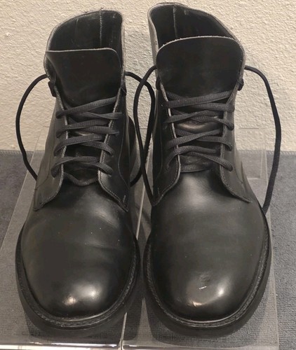 Tim Little Black 'Dusty Road' Lace-up Boots with Shoe Size10 | eBay