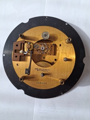 Vintge Chelsea Clock Co Boston US Navy Boat Ships Clock Movement For ...