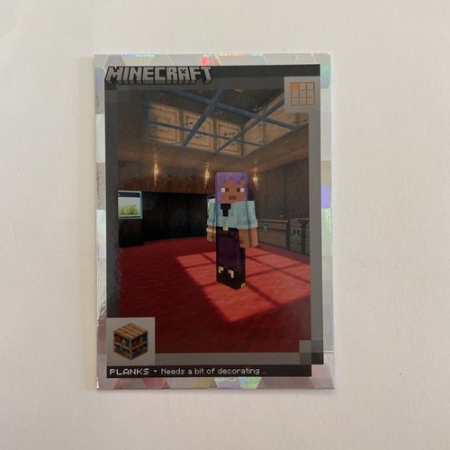 Planks 2024 Panini Minecraft #100 Cubic Foil Parallel | eBay