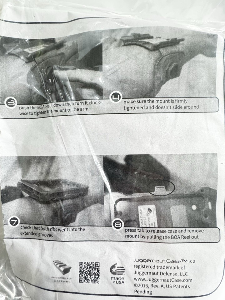 Juggernaut Case Tactical EUD Forearm Mount End User Device ATAC NSW CAG ...