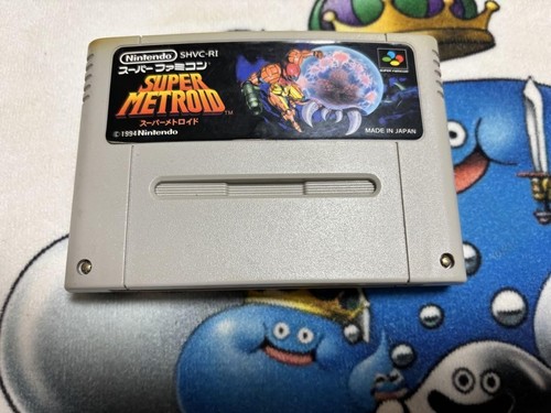 Super Famicom Metroid Japan CIB Classic Nintendo Game Console Game ...
