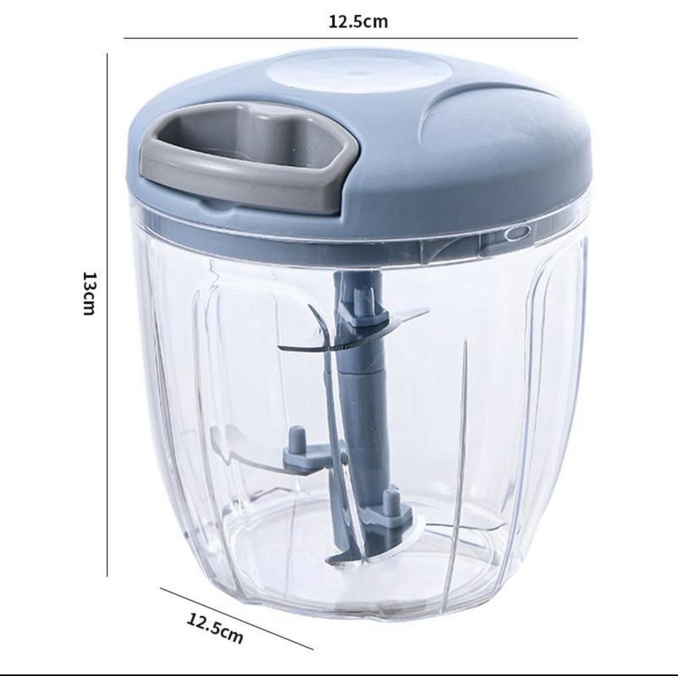 Pull Cord Pulling Food Chopper Manual Vegetable Slicer Hand Blender UK ...