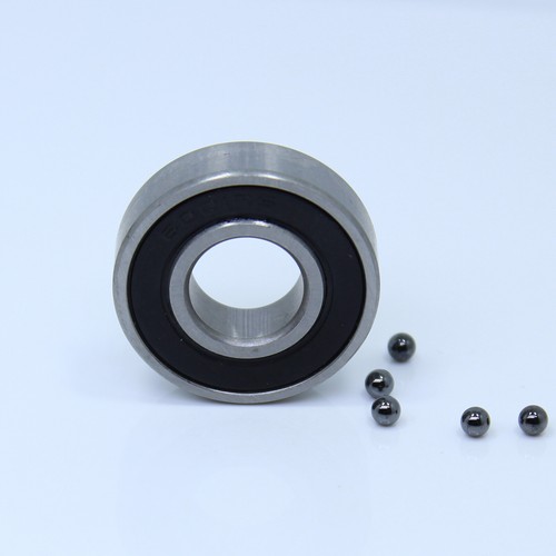 S6001-2RS (12x28x8 mm) Ceramic Bearing Bicycle Stainless Steel Ball ...