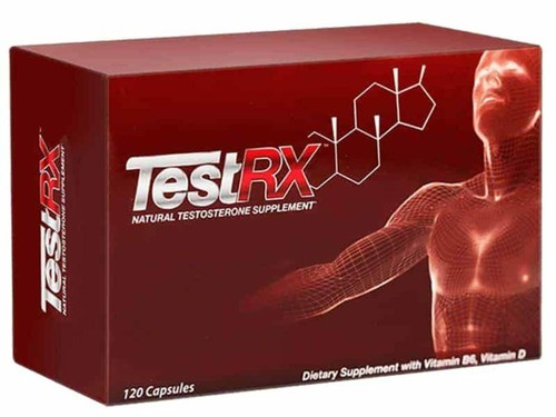 TestRX Natural Test RX Booster Supplement 1 Month Boost Testosterone ...