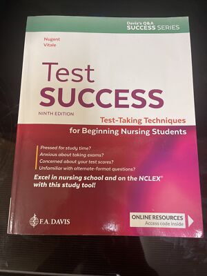 Test Success : Test-Taking Techniques for Beginning Nursing Students by ...