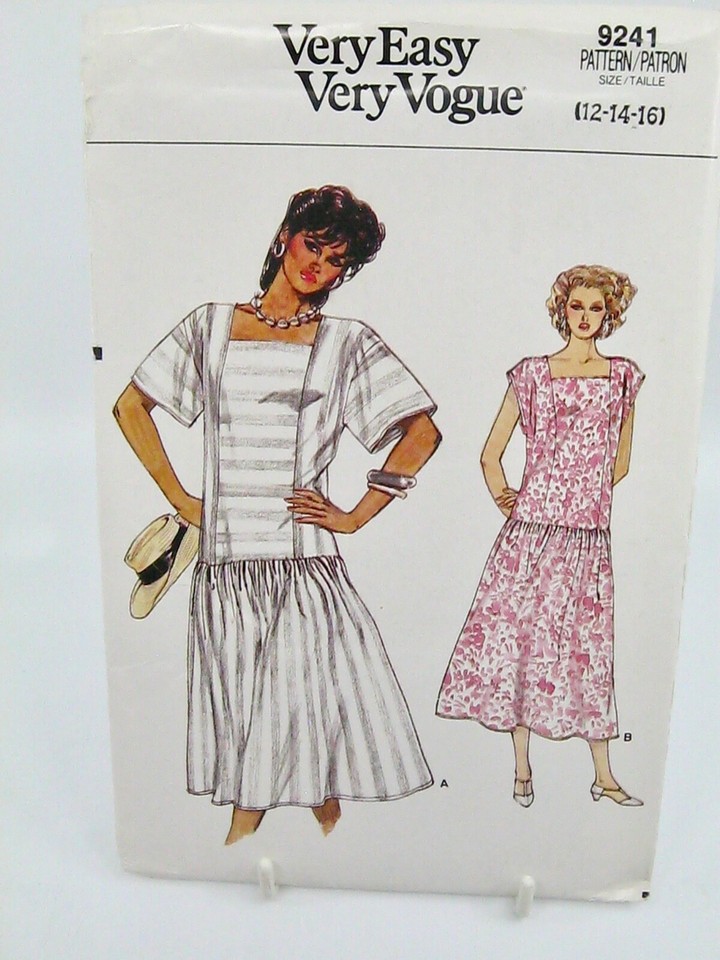 5 Misses Sewing Patterns Size 12 14 16 Vogue Easy Jacket Dress Lingerie ...