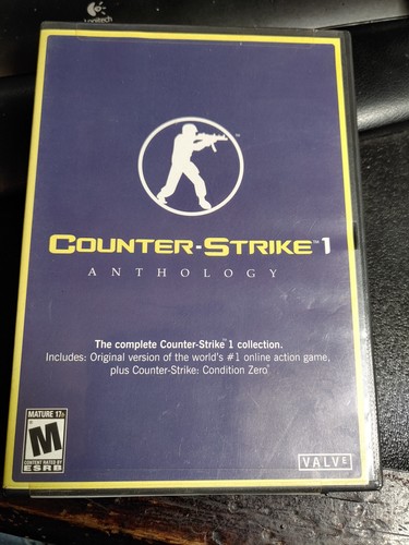 Counter-Strike 1 Anthology (PC, 2005) Complete Hard Case 2-disc video ...