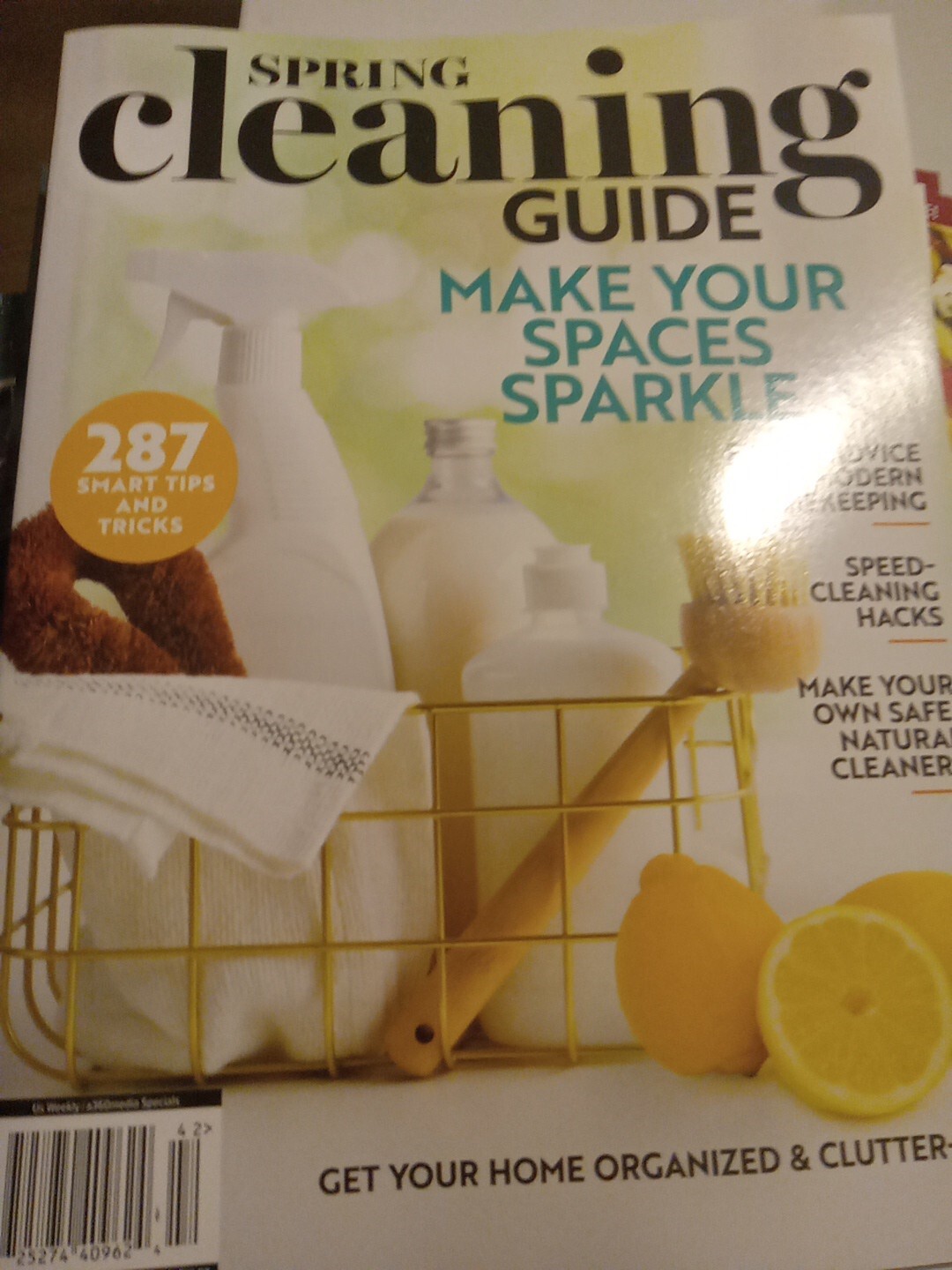 Spring Cleaning Guide Make Your Spaces Sparkle ~ 287 Smart Tips and ...
