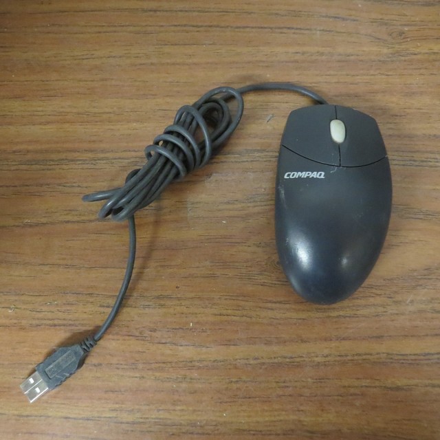 Logitech Three Button Serial Ps2 Ball Mouse Gray Ps/2 Scroll Wheel M ...