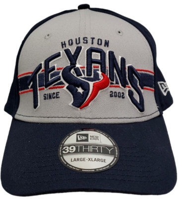 Houston Texans Sideline On Field Flex Fit Hat Tri-Band | eBay