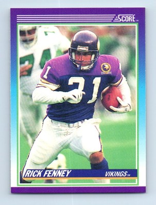 1990 Score Rick Fenney Minnesota Vikings #143 | eBay