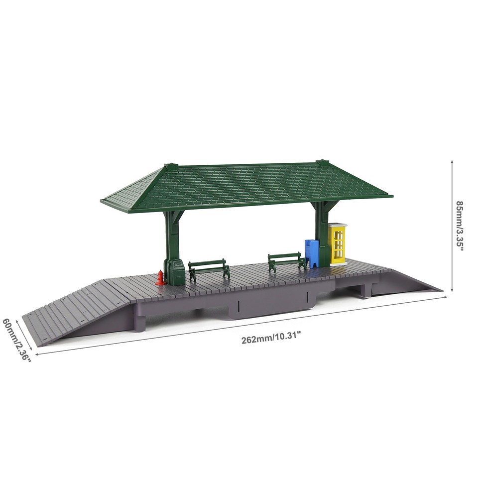 Evemodel HO Scale Model Trains Station Platform for Model Railroad ...
