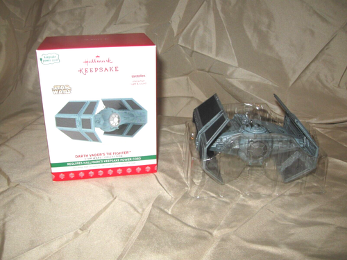 NEW HTF Star Wars 2017 Hallmark Darth Vader TIE Fighter Storytellers ...