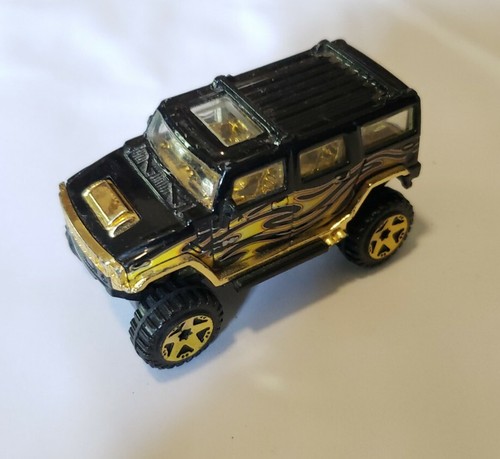 Hot Wheels Hummer TM GM Black / Golden Color diecast car Used Thailand ...