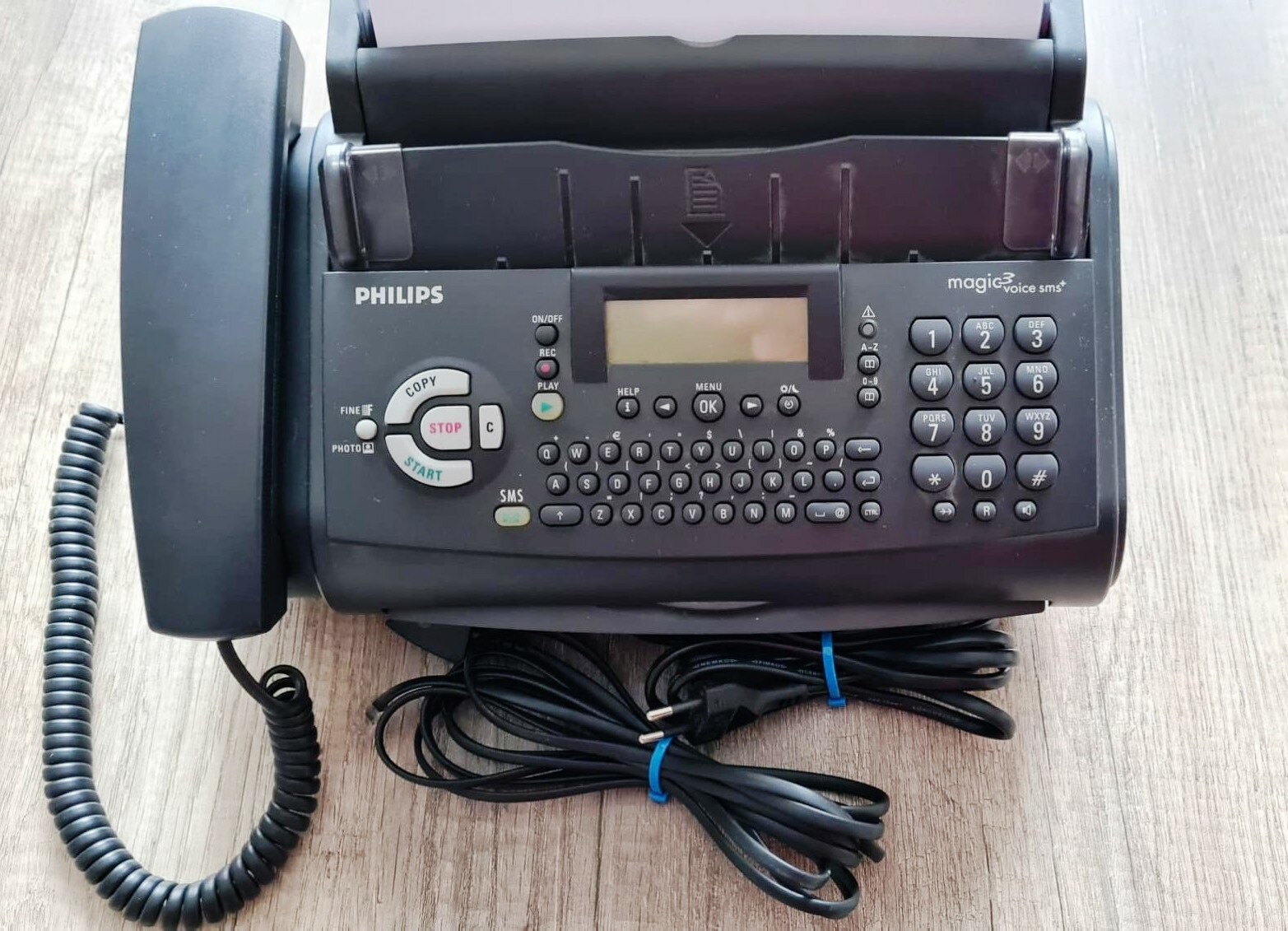 PHILIPS MAGIC 3 VOICE SMS FAXGERÄT FAX MODELL PPF576/DEB TOP-ZUSTAND ...