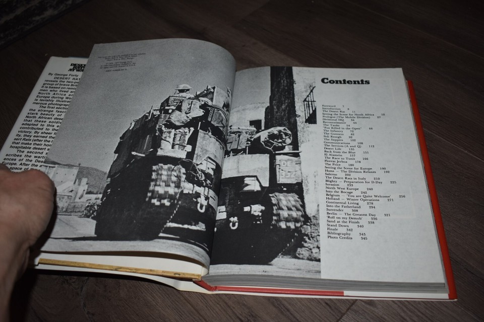 Desert Rats at War by George Forty 1981 WW2 British | eBay