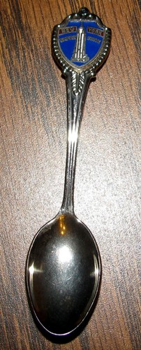 New York Souvenir Metal Spoon 3.25 Inch with Empire State Building | eBay
