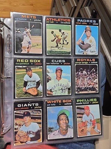 1971 - Lot of 9 Topps - Baseball Cards | eBay