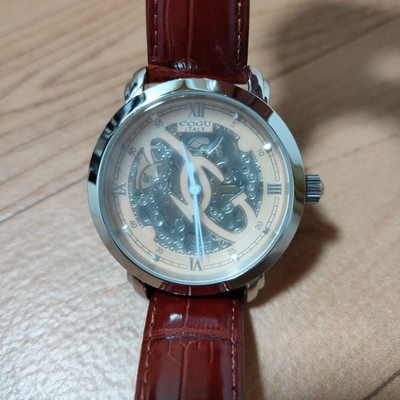 COGU Skeleton Automatic Watch Timepiece Brand COGU Luxury Vintage Pro ...