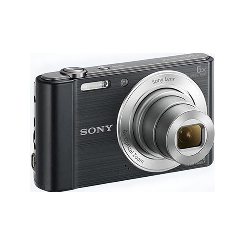 Sony DSC-W810 Cyber Shot 6.0x Zoom Compact Digital Camera Built-in ...