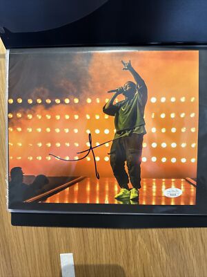 KANYE WEST Autographed Signed 8x10 Photo Yeezy Ye Yeezus RARE Music JSA ...