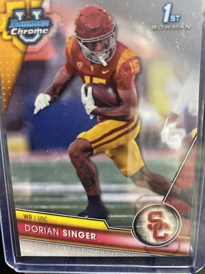 Dorian Singer - USC Trojans - 2023 Topps Bowman U Chrome - #146 | eBay