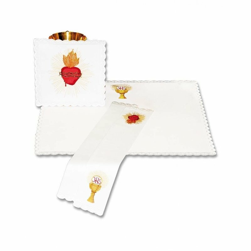 Altar linen Pall Corporal Purificator Lavabo towel Chasuble Vestment ...